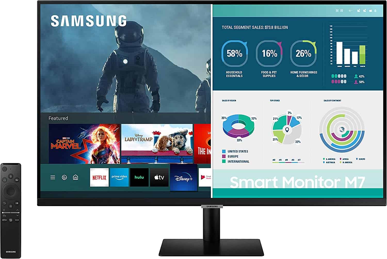 Samsung M7 Review (LS32AM702UNXZA) - A Monitor and a TV